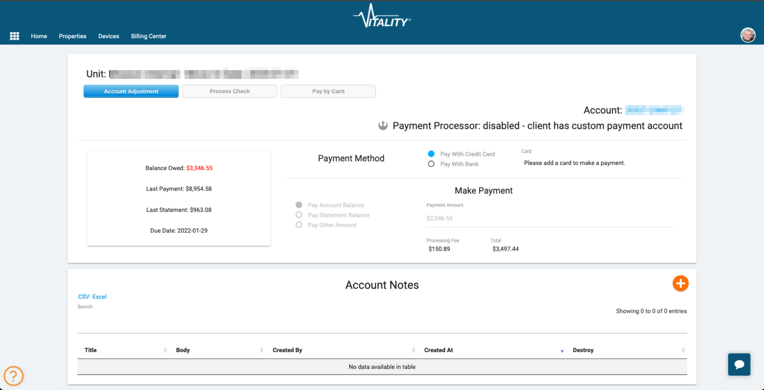Utility Billing Software for Commercial and Multi-Family | Vitality